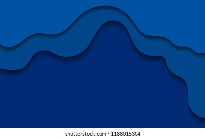 Abstract Blue Tone Color Background Pattern Stock Vector (Royalty Free ...
