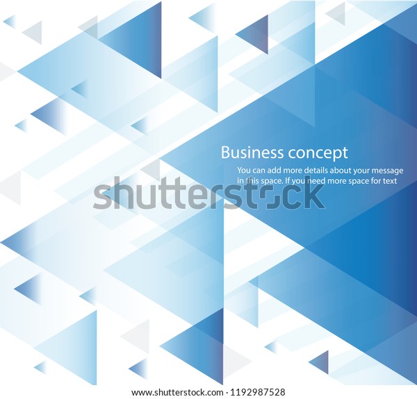 Abstract Blue Triangle Background Wallpaper Vector : image vectorielle ...