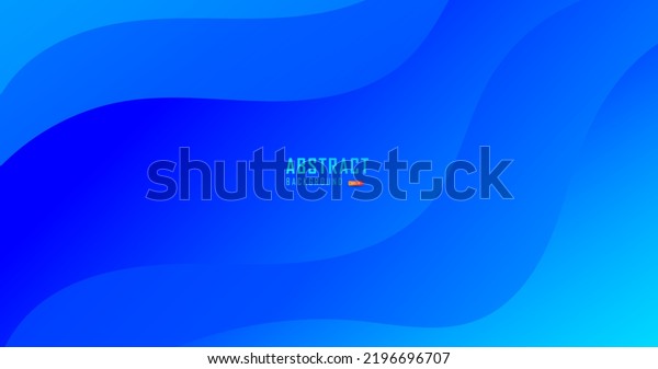 Abstract Blue Wave Background Dimension Overlay Stock Vector (Royalty ...