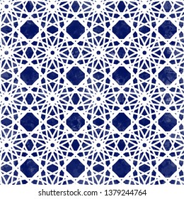 Background Seamless Pattern Islamic Style Stock Vector (Royalty Free ...