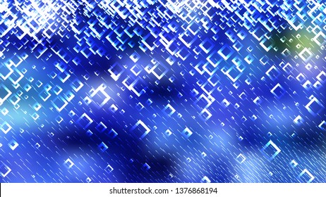 Abstract Blue White Square Background Stock Vector (Royalty Free ...