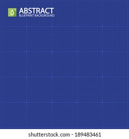 Abstract Blueprint Background Vector Illustration Stock Vector (Royalty ...