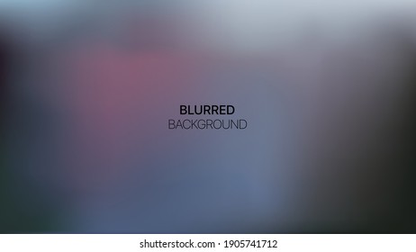 Realistic Blurred Background Vector Illustration Stock Vector (Royalty ...