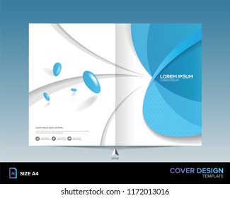 Abstract Book Cover Design Stock Vector (Royalty Free) 1172013016 ...
