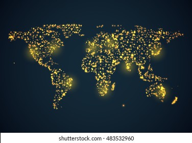 78,346 World map light blue Images, Stock Photos & Vectors | Shutterstock