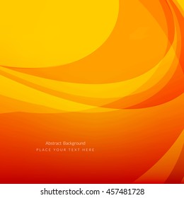 Abstract Bright Wave Background Design Stock Vector (Royalty Free ...