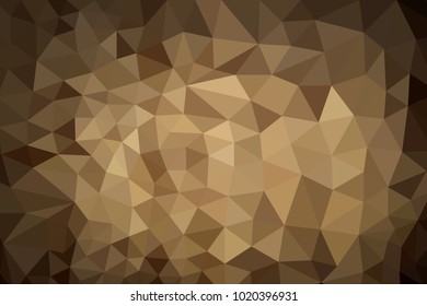 Abstract Brown Color Polygon Vector Background Stock Vector (Royalty ...