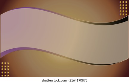 Abstract Brown Gold Gradient Background Pattern Stock Vector (Royalty ...