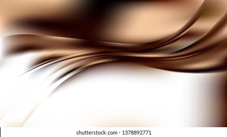 Abstract Brown White Background Design Stock Vector (Royalty Free ...