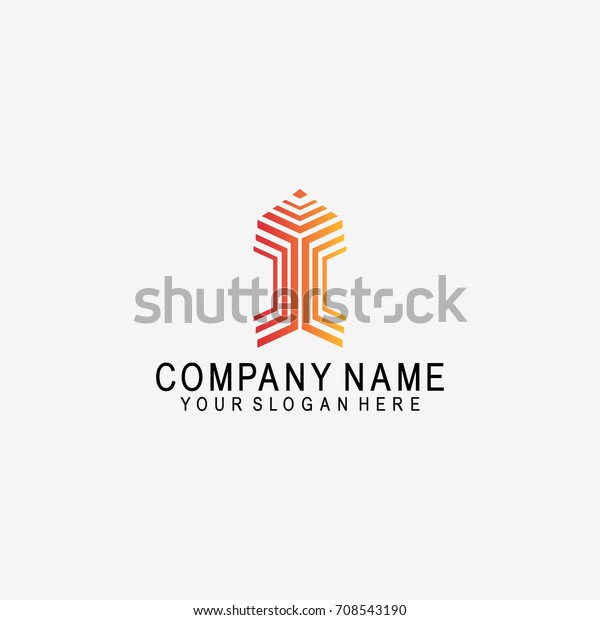 Abstract Building Logo Design Stock Vector (Royalty Free) 708543190 ...