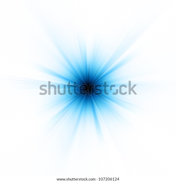 Abstract Burst On White Easy Edit Stock Vector (Royalty Free) 107206124 ...