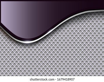 Abstract Business Background Elegant Silver Purple Stock Vector ...