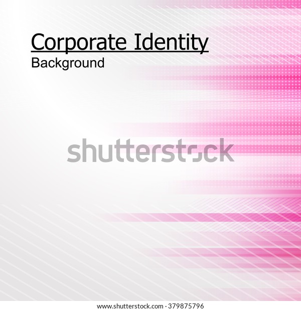 Abstract Business Background Pink Glow Vector Stock Vector (Royalty ...