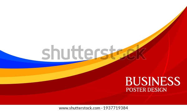 Abstract Business Poster Background Design Stock Vector (Royalty Free ...