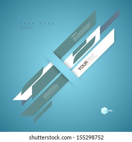 Abstract Business Presentation Design Your Text Stock Vector (Royalty Free) 155533829 | Shutterstock