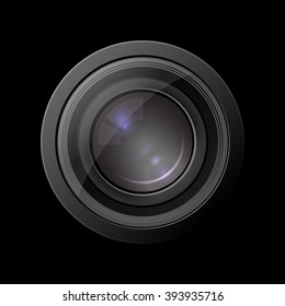 Abstract Camera Lens Vector Illustration: เวกเตอร์สต็อก (ปลอดค่า ...