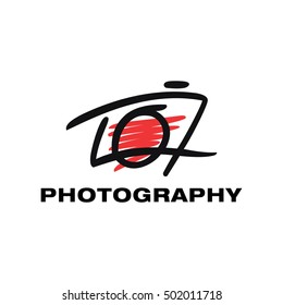 Abstract Camera Symbol Photography Stock Vector (Royalty Free ...