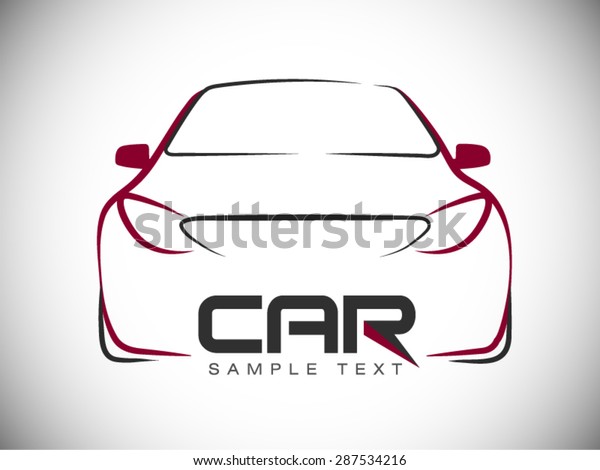 Abstract Car Sport Racing Vector Logo Stock Vector (Royalty Free ...