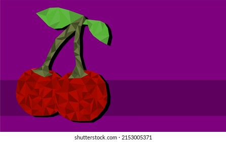 2,587 Cherry Polygon Images, Stock Photos & Vectors | Shutterstock
