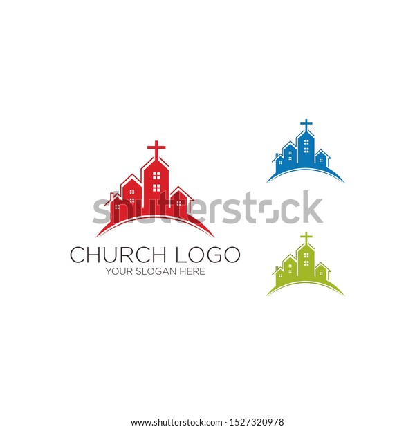 Abstract Christian Logo Design Vector Cross Stock Vector (Royalty Free ...