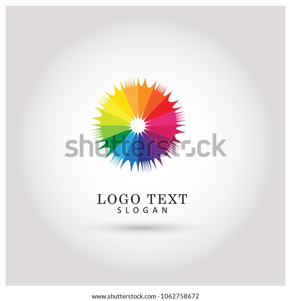 Abstract Circle Color Spectrum Logo Symbol Stock Vector (Royalty Free ...