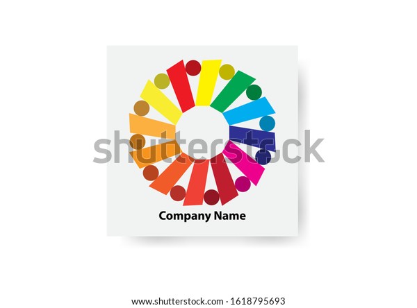 Abstract Circle Creative Signs Symbols Logo Stock Vector (Royalty Free ...