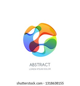 Abstract Flow Illustration Vector Design Template Stock Vector (Royalty ...