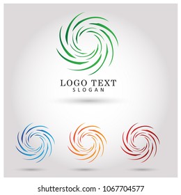 Initial Abstract Business Company Logo Corporate Stock Vector (Royalty ...