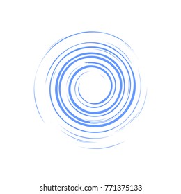Abstract Circle Splash Vector Illustration: vector de stock (libre de ...