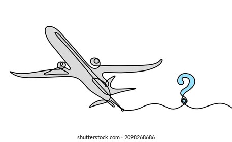 Question mark airplane : 392 images, photos et images vectorielles de ...