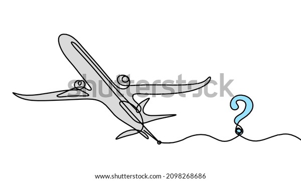 398 Question Mark Airplane Images, Stock Photos & Vectors | Shutterstock