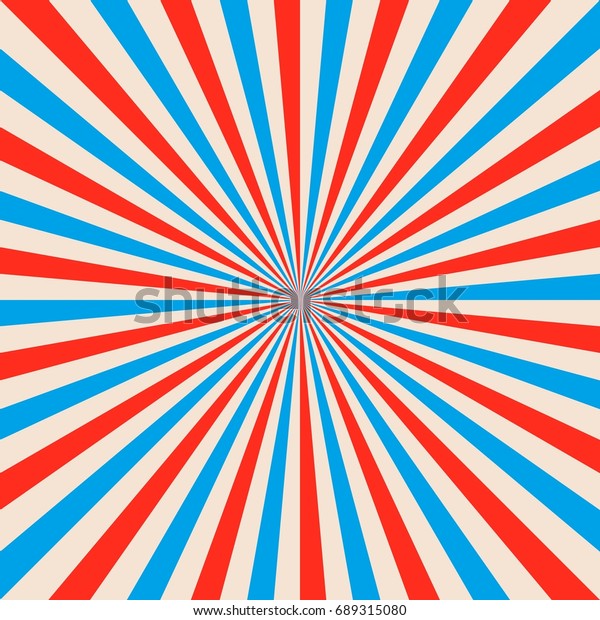 Abstract Colored Sun Beats Vintage Background Stock Vector (Royalty ...