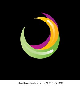 Abstract Colorful Background Logo Design Stock Stock Vector (Royalty ...