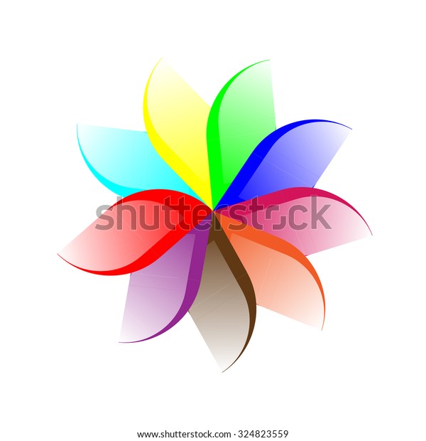 Abstract Colorful Background Logo Design Stock Stock Vector (Royalty ...