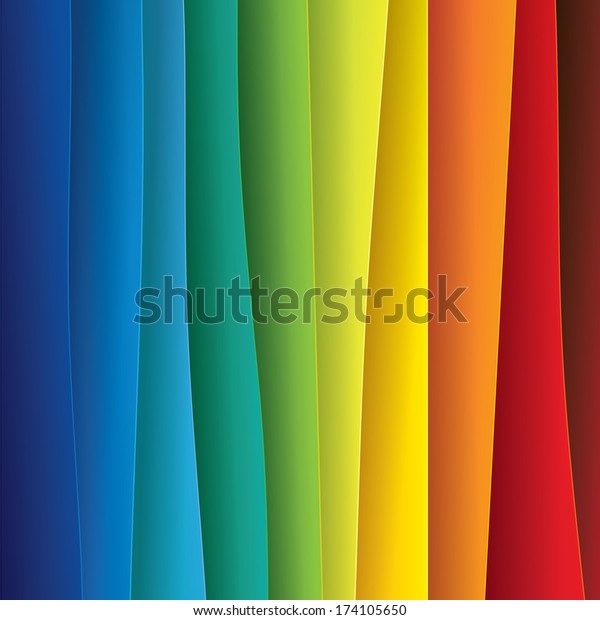Abstract Colorful Background Paper Plastic Sheets Stock Vector (Royalty ...