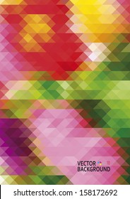 Abstract Colorful Background Template Vector Eps10 Stock Vector ...