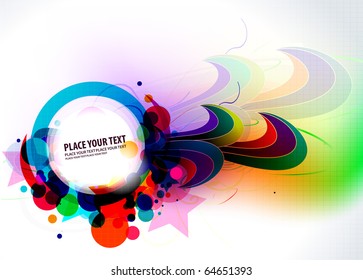 Abstract Colorful Banner Design Vector Illustration Stock Vector ...