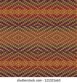 Abstract Colorful Basket Texture Seamless Pattern: เวกเตอร์สต็อก (ปลอด ...