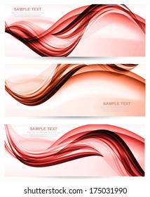 Abstract Colorful Header Vector Wave Illustration Stock Vector (Royalty ...