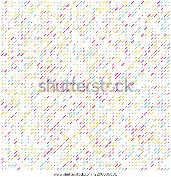 Abstract Colorful Lines Halftone Pattern Background Stock Vector ...