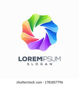 Creative University Logo Design Isolated Student: เวกเตอร์สต็อก (ปลอด ...