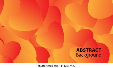 Abstract Colorful Love Background Vector Illustration Stock Vector ...