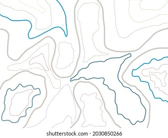 Abstract Colorful Map Design Pattern Stock Vector (Royalty Free ...