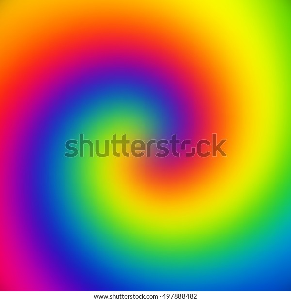 Abstract Colorful Rainbow Swirl Background Eps Stock Vector (Royalty ...