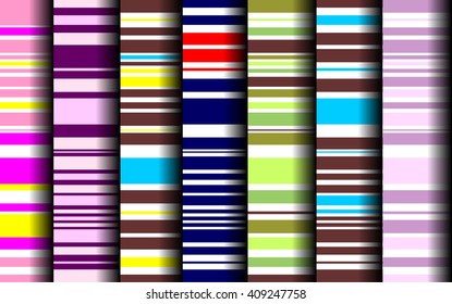 Colorful Shiny Rods Background Banner Template: เวกเตอร์สต็อก (ปลอดค่า ...