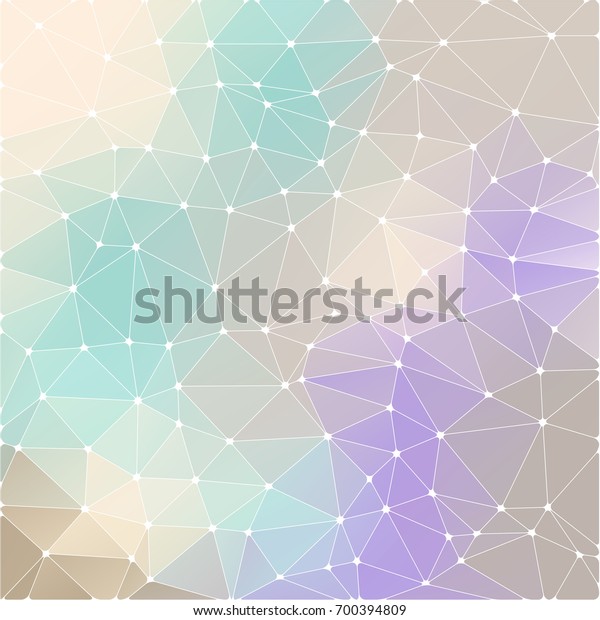 Abstract Colorful Triangle Rounded Corners Paper Stock Vector (Royalty ...