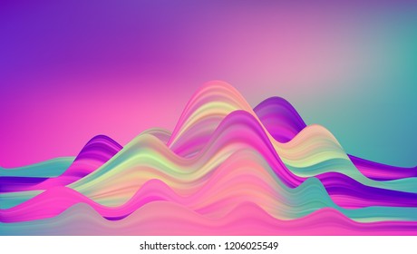 Abstract Colorful Vector Background Color Flow Stock Vector (Royalty ...
