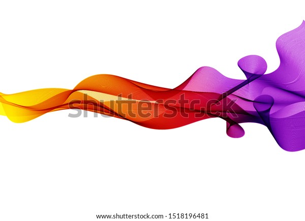 Abstract Colorful Vector Background Color Flow Stock Vector (Royalty ...