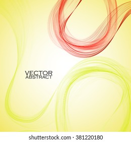 Abstract Colorful Waves Vector Illustration Eps Stock Vector (Royalty ...