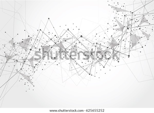 Abstract Connecting Dots Lines Connection Technology: vector de stock ... Abstract Connecting Dots Lines Connection Technology: vector de stock ...